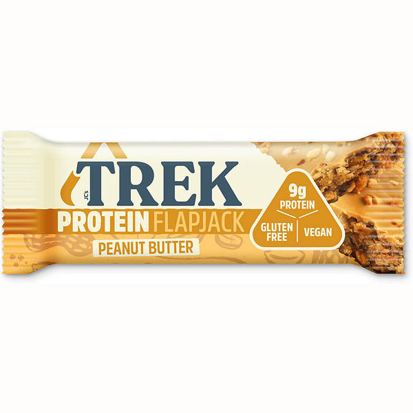 Trek Peanut Butter Protein Flapjack 16 bars – Free From Direct Wholesale