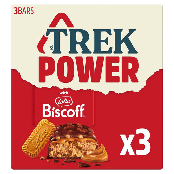 Trek Protein Power Bar - Biscoff (44g) 36 bars – Free From Direct Wholesale